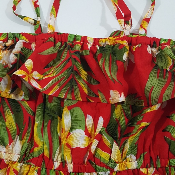 Hula Bay | Dresses | Hula Bay Hawaiian Tropical Adjustable Strap Summer ...